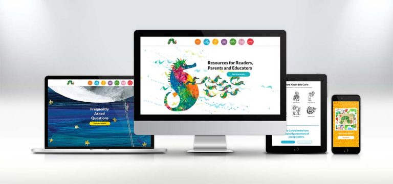 The Eric Carle Website: A Custom Design Journey